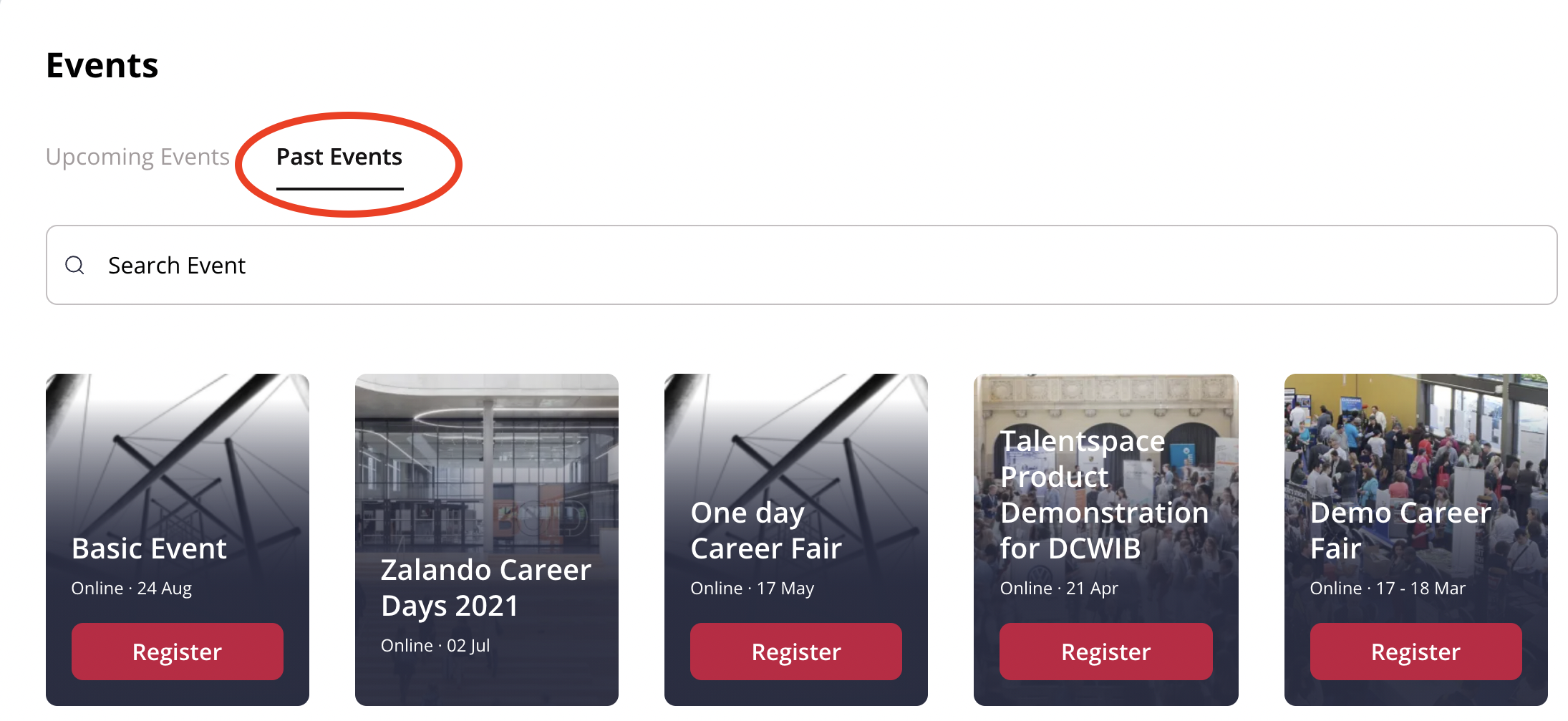 What happens after the event? – Talentspace Help Center
